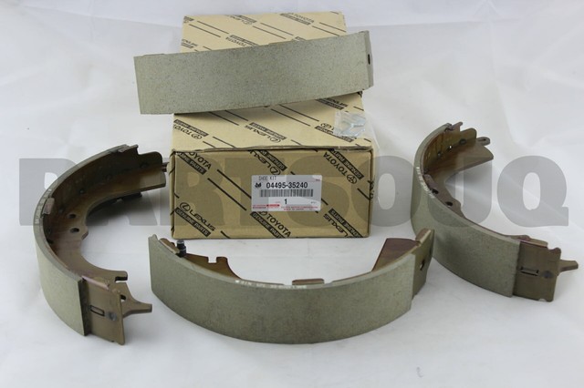 0449535240 Genuine Toyota SHOE KIT, REAR BRAKE 04495-35240 | eBay