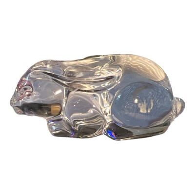 Princess House Pets Bunny Rabbit Lead Crystal Figurine Glass ...