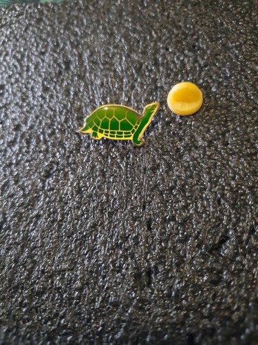 Pin's tortue turtle reptile vert carapace animal terre mer Pin Pins ...