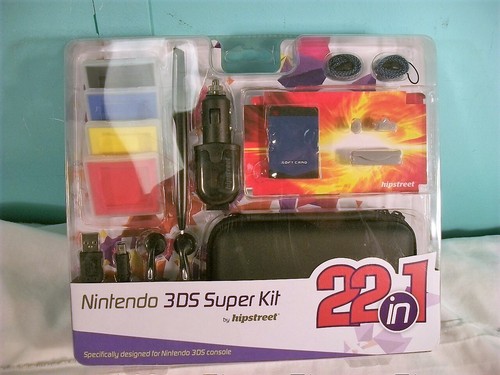 Nintendo 3DS Super Kit By Hipstreet, 22 In 1 Super Kit, NIB ...