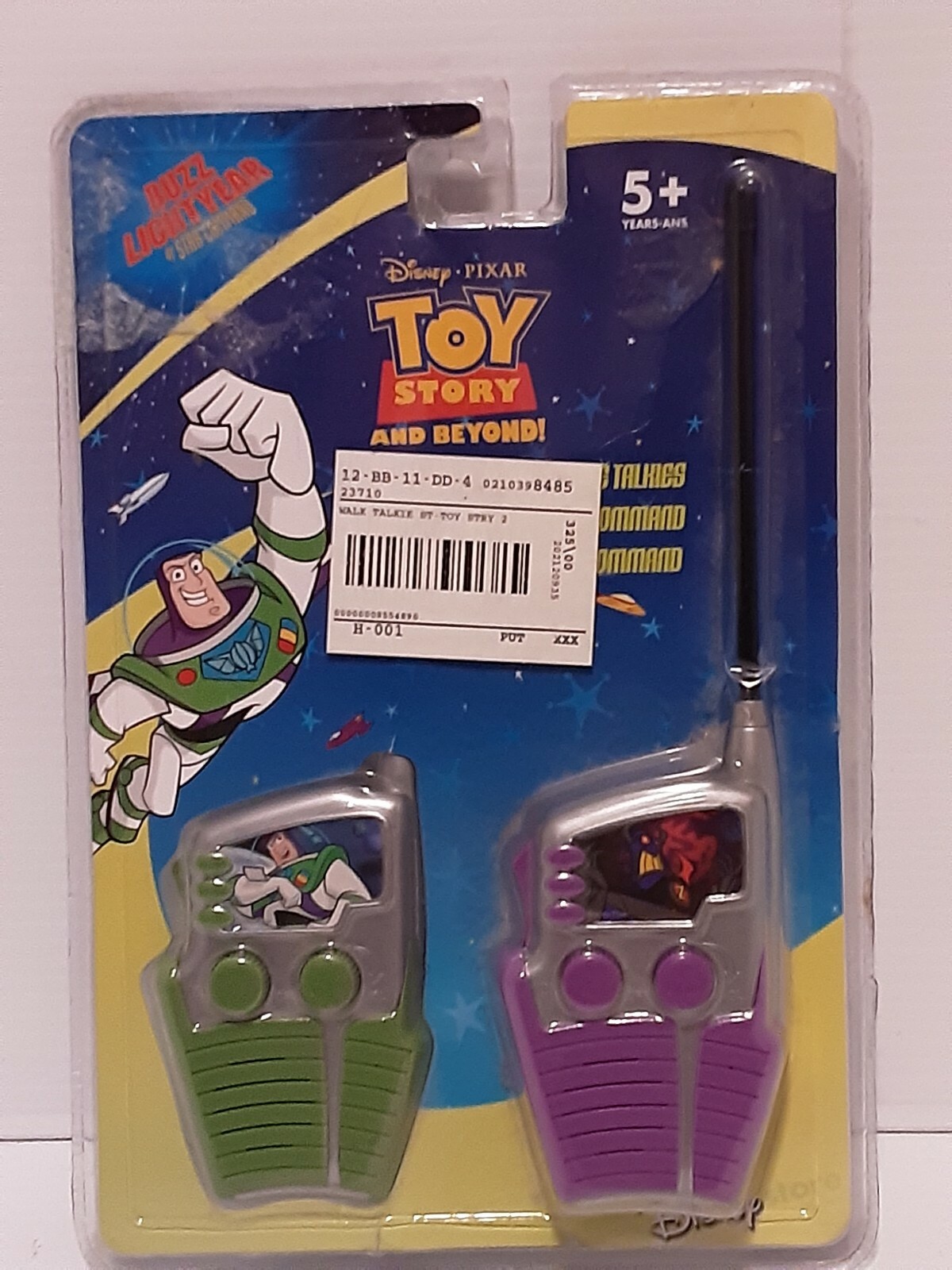Vintage Disney Pixar Toy Story Space Command Walkie Talkies Rare New in ...