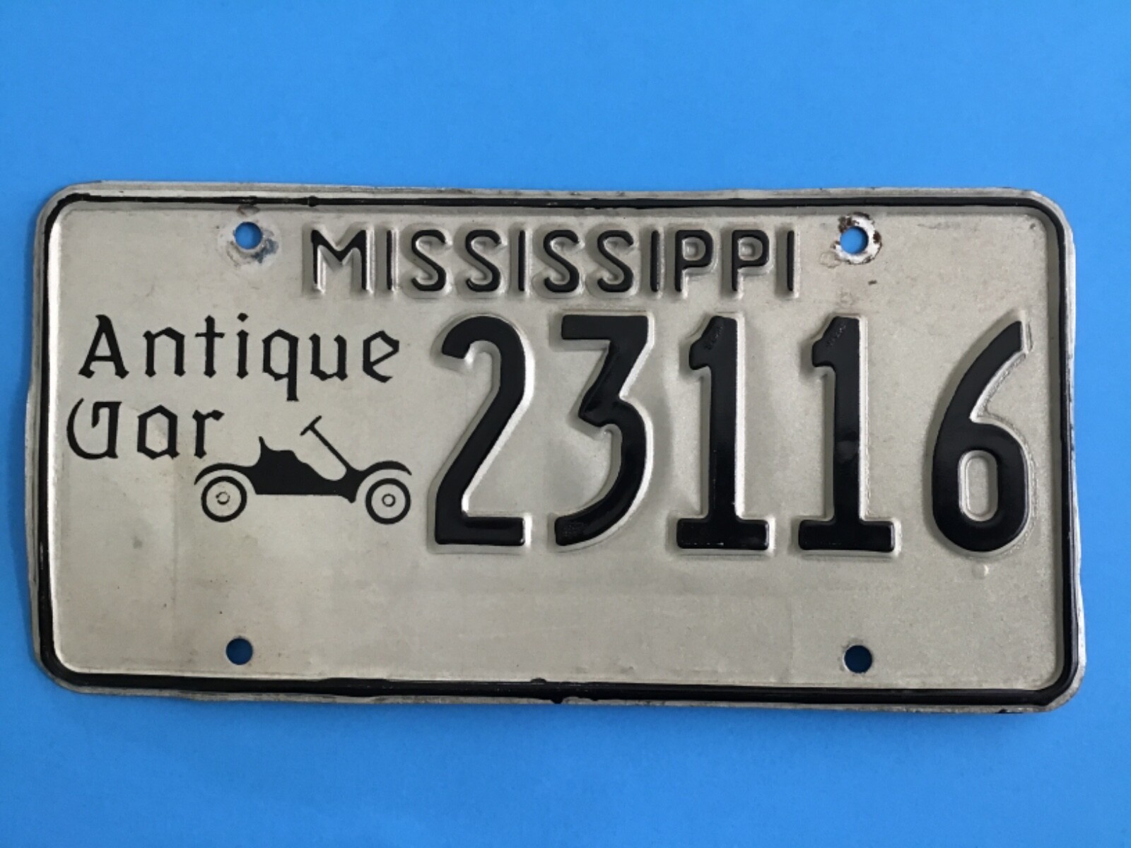 1995 Mississippi Antique Car License Plate Tag | eBay