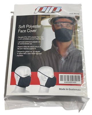 PIP Soft Polyester Face Mask Cover Reusable 2-Ply PPE Masks 3 Pack 393 ...
