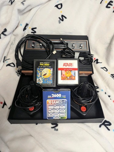 Atari 2600+ PLUS, HDMI Cable, 2 Joysticks, & 3 Game Cartridges (BARGAIN ...