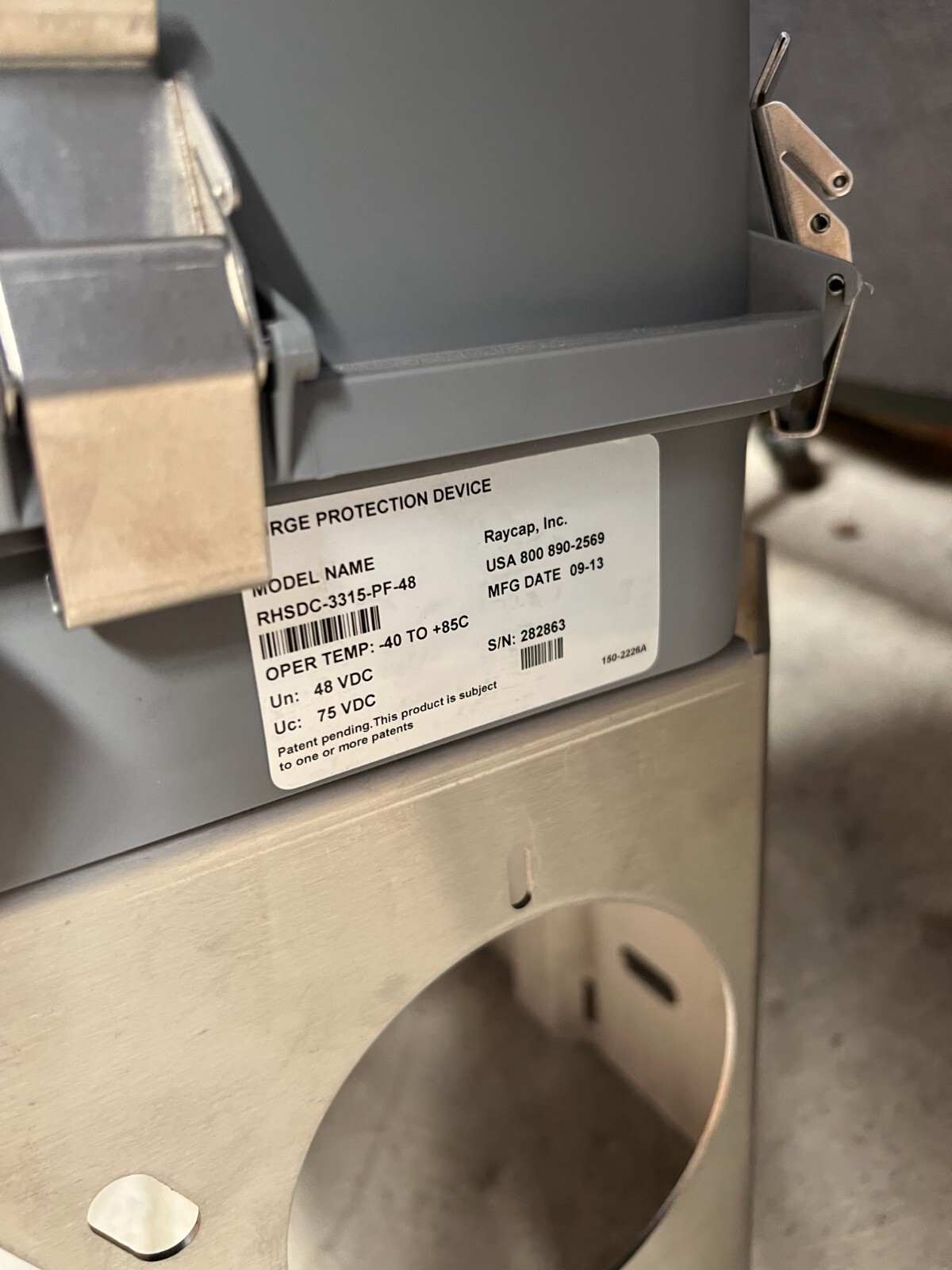 RAYCAP Surge Protector RHSDC 3315-PF-48 Up to RRUS 6 Strikesorb Telecom ...