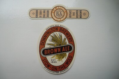 ARKELL DONNINGTON BREWERY STOW ON THW WOLD BROWN ALE & STRAP BREWERY ...