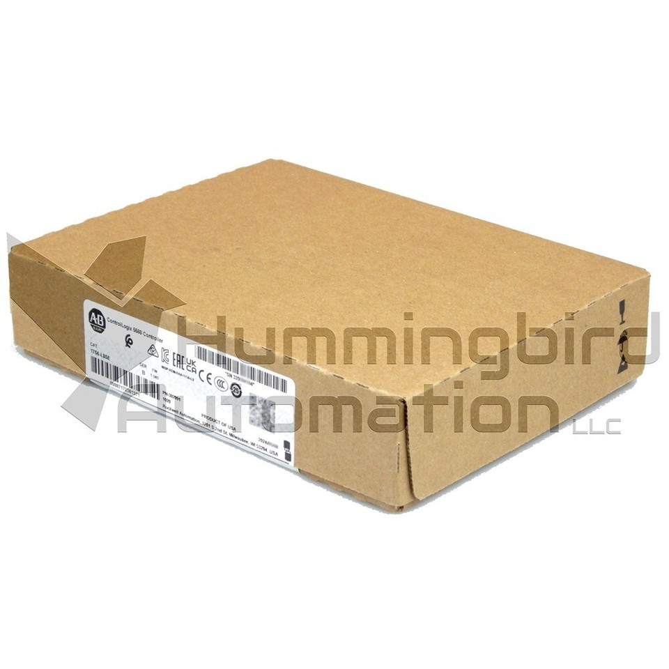 Allen Bradley 1756-L85E /B SEALED 2024 ControlLogix 40MB Controller ...