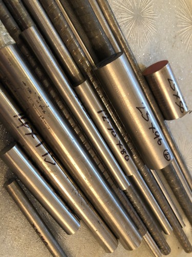 titanium grade 5 round shaft billet block bar ends 25mm 10mm 8mm 30mm ...