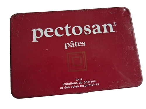 BOITE METAL ANCIENNE PECTOSAN Pâtes Laboratoires Pharmacie | eBay