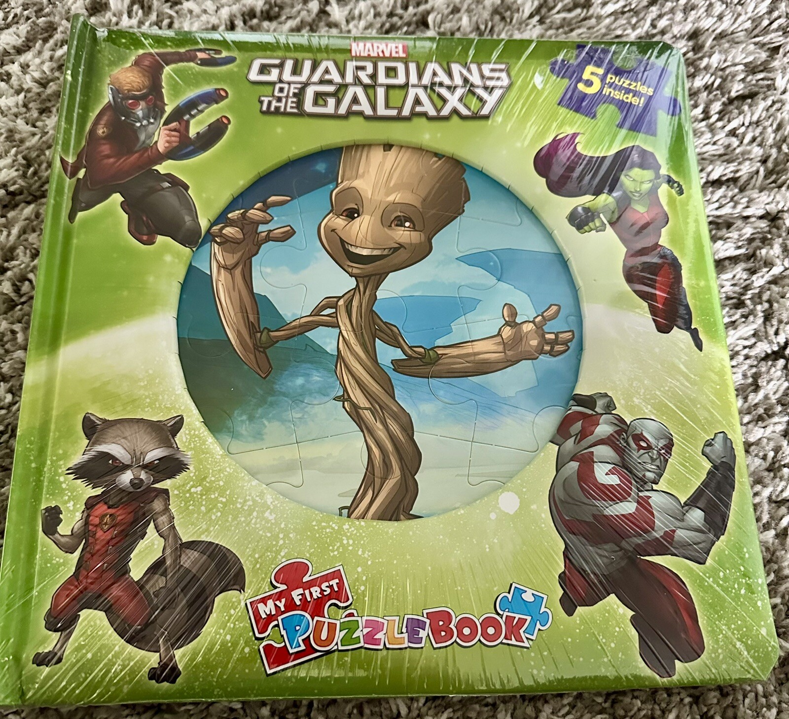 Marvel Guardians of the Galaxy My First Puzzle Book 5 Puzzles Inside | eBay