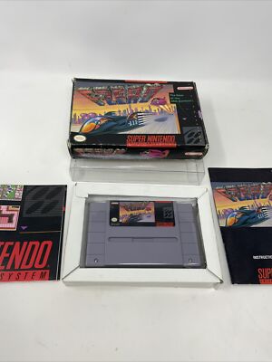 SNES - F-Zero Original Edition Box SUPER NINTENDO 45496830021| eBay