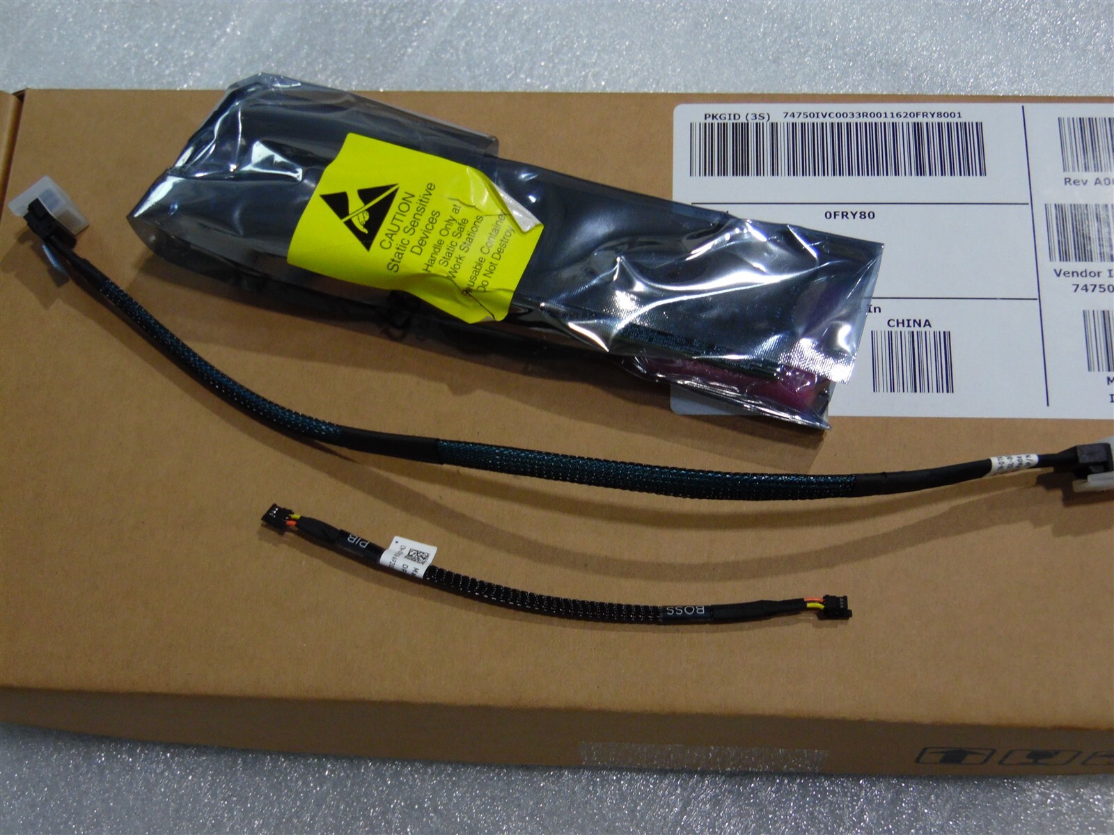 DELL POWEREDGE SERVER R550 BOSS S2 PCIE DUAL M.2 SLOT RISER KIT FRY80 ...