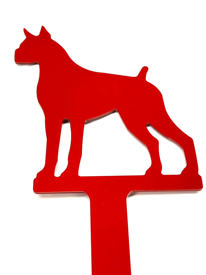 Boxer Dog Pet Metal Mailbox Flag CNC Handmade Aluminum Art HARDWARE ...