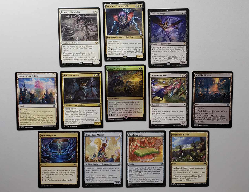 MTG Commander Zoraline Cosmos Caller Custom 100 Card Bat EDH Deck with ...