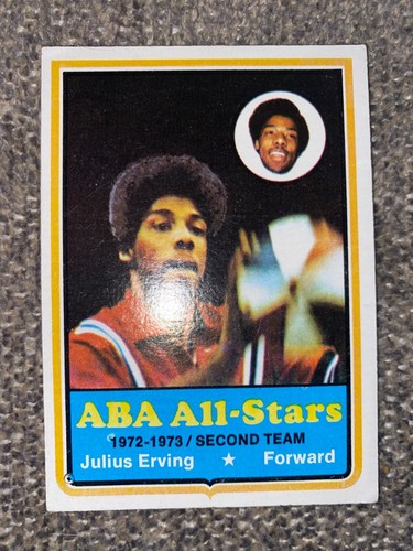 1973-74 Topps ABA All-Stars Julius Erving Card #240 | eBay