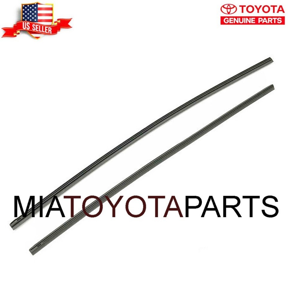 Toyota OEM Rubber Wiper Rh Lh Windshield Insert Refill 85214-0E140 ...