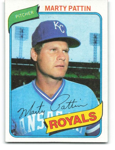 1980 Topps #26 Marty Pattin NM+++ Royals ID:255475 | eBay