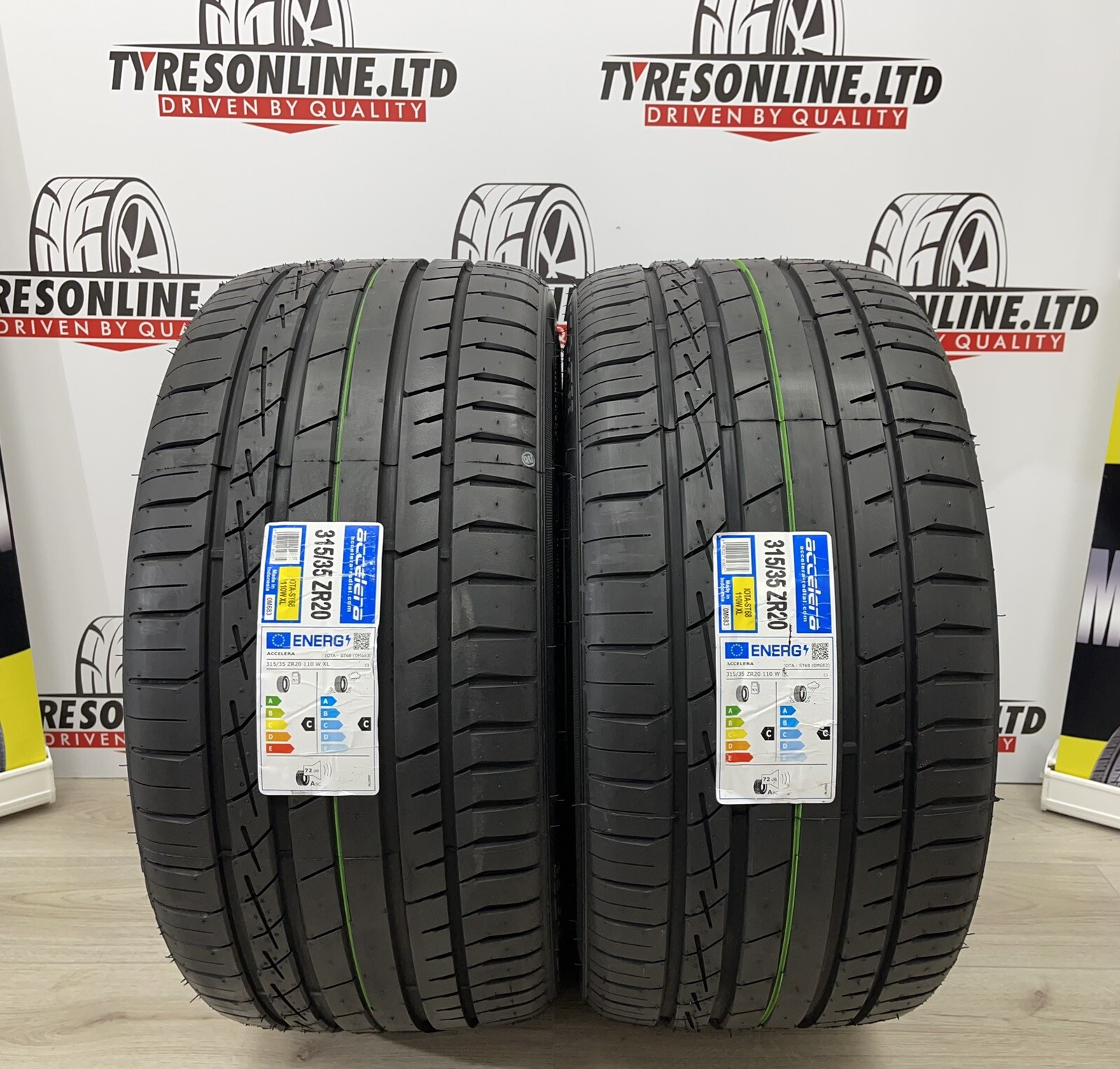 2 X 315 35 20 ACCELERA XL 110W SUV MID RANGE BRAND NEW TYRES 315/35ZR20 ...