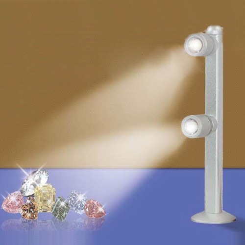 2W/3W/5W LED Desk Picture Lamp Pole Light Fixture Jewelry Boutique Shop ...