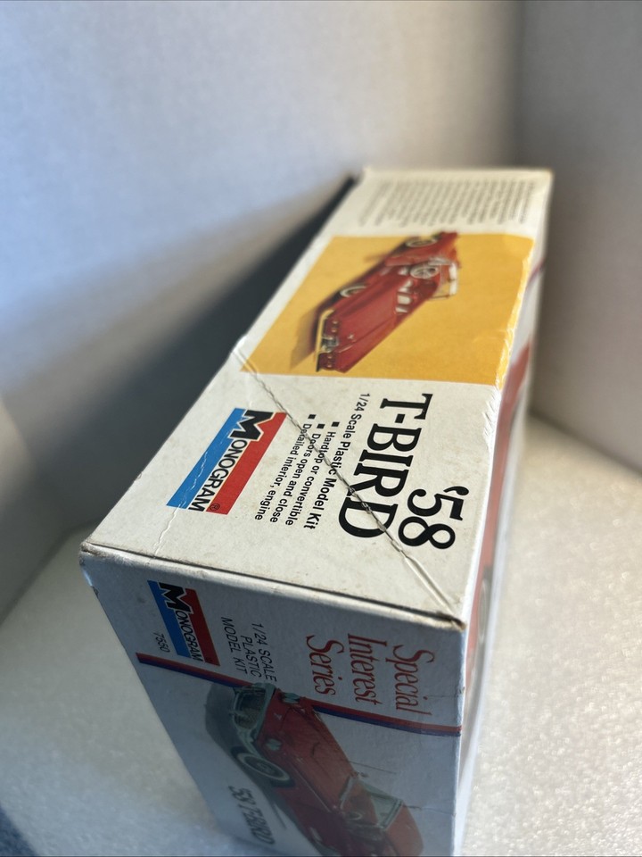 Monogram ‘58 1958 T-Bird Monogram Special Interest Model Car Kit 7550 PARTS | eBay