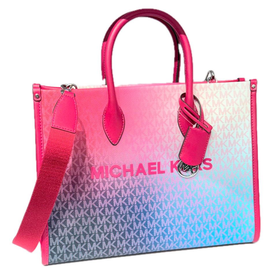 Interesting Info About Mirella Medium Ombre Logo Tote Bagfeed