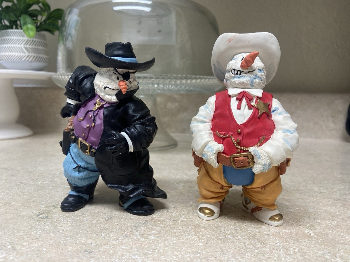 Cowboy Snowman Figurines Royal Doulton The Snowman Gift Collection