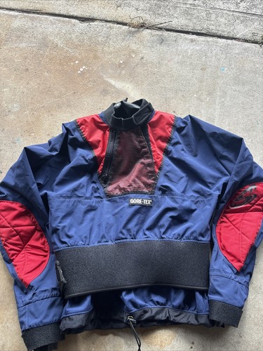 Stohlquist Gore-Tex Dry Gripp-loc Paddle Jacket Red Kayaking Boating ...