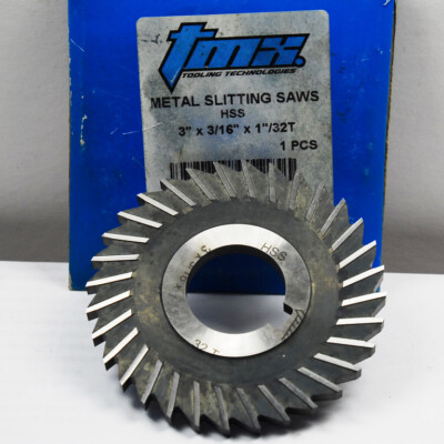 3" X 3/16 X 1" HSS 32 TEETH SIDE CHIP SAW (F-4-7-5-2) | eBay