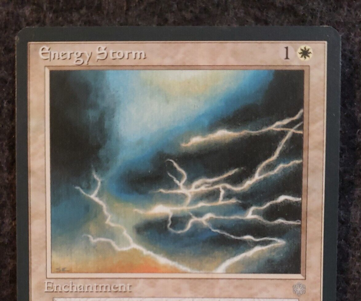 Energy Storm Ice Age NM White Rare MAGIC THE GATHERING MTG CARD ...