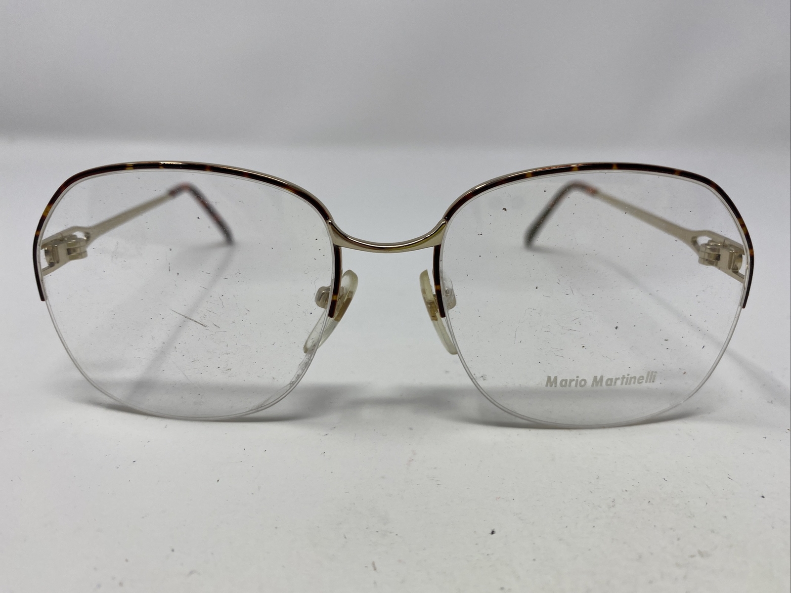 Mario Martinelli MM Mindy G/Demi Amber 54-15 Brown/Gold Eyeglasses ...