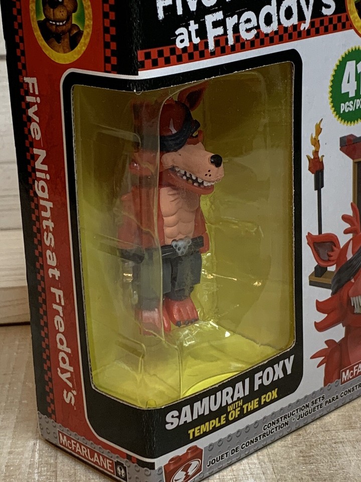 McFarlane FNAF Five Nights at Freddy's SAMURAI FOXY with Temple of the ...