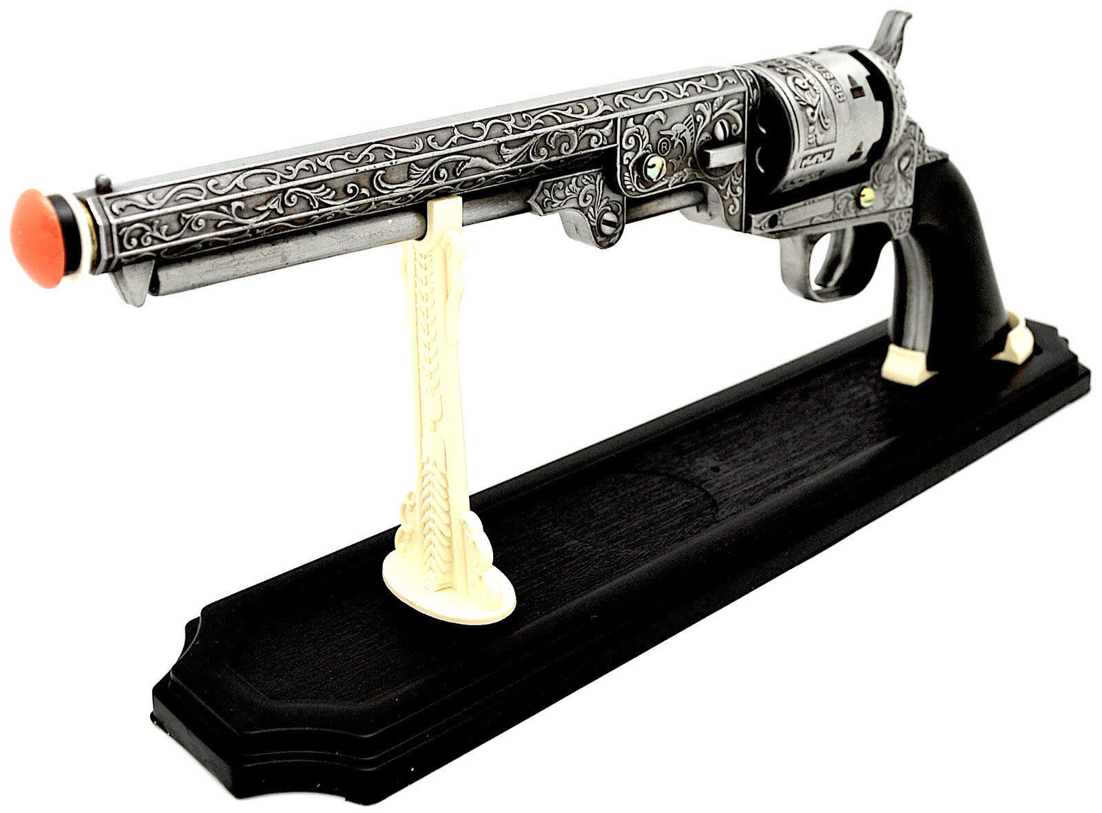 13" New Vintage 1851 COLT NAVY Revolver REPLICA Pistol GUN Silver Prop ...