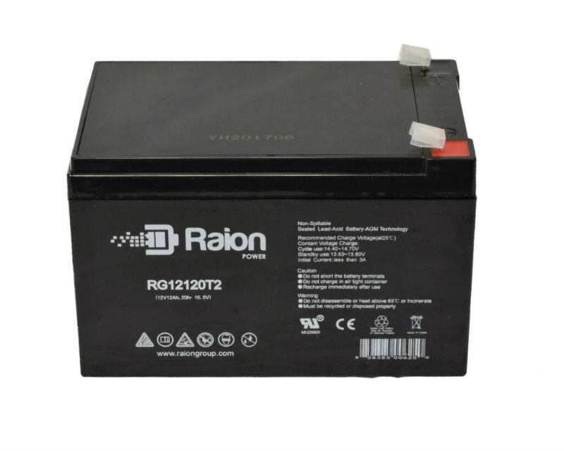 Raion Power 12V 12Ah Battery For SeaWill SW12120 - 3 Pack 858385006250 ...