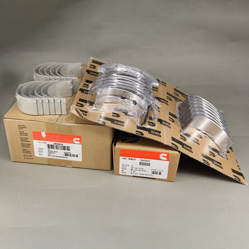 For 1989-2002 Dodge Cummins STD Rod & Main Bearings 5.9L 3969562 ...