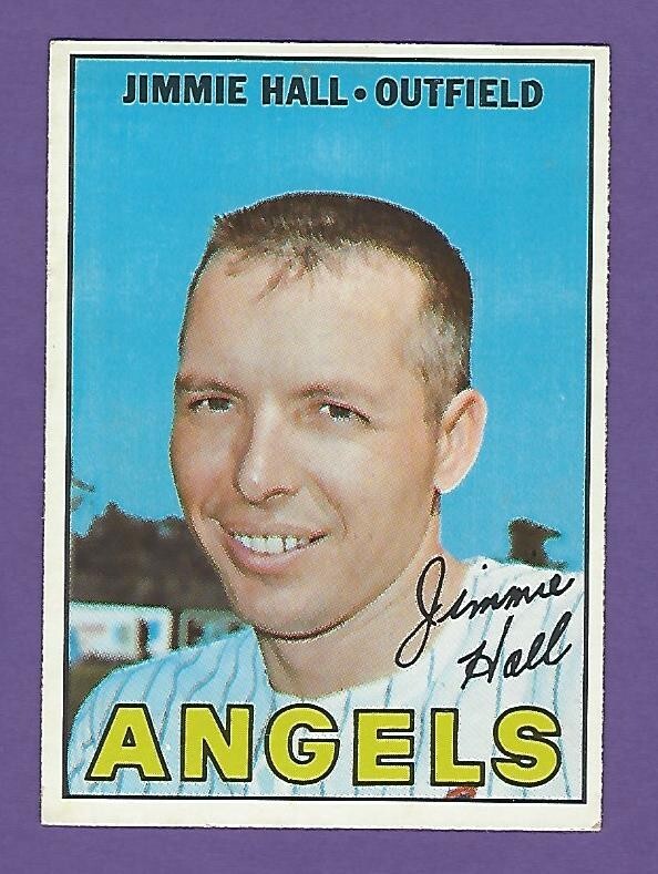 1967 Topps - #432 Jimmie Hall - California Angels - NrMt CENTERED | eBay