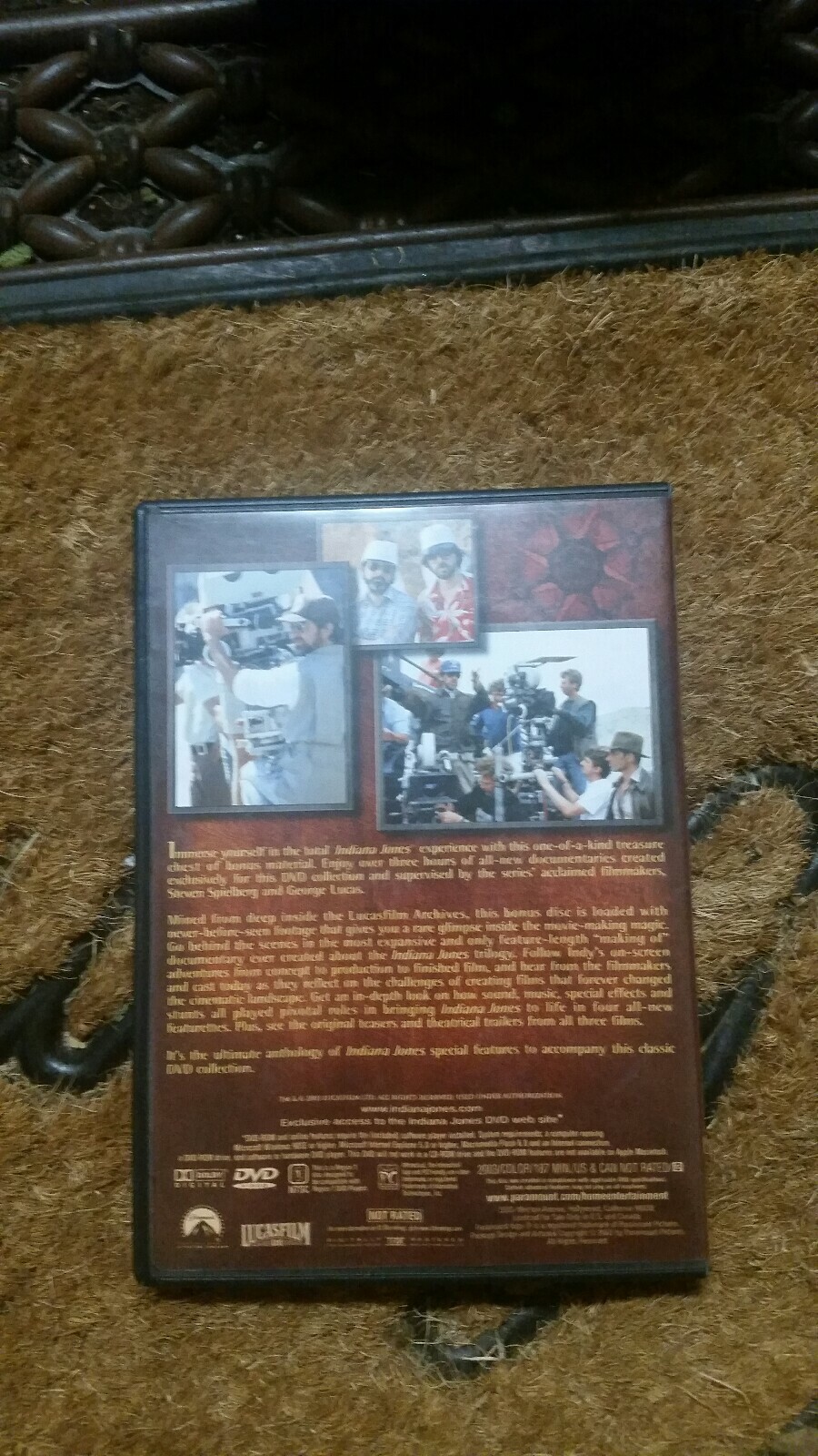 Indiana Jones Bonus Material DVD | eBay