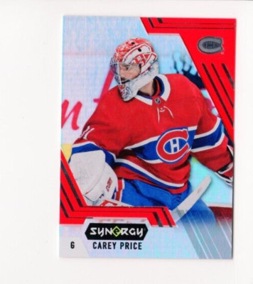 2020-21 Upper Deck Synergy Carey Price #25 Red Base Montreal Canadians ...