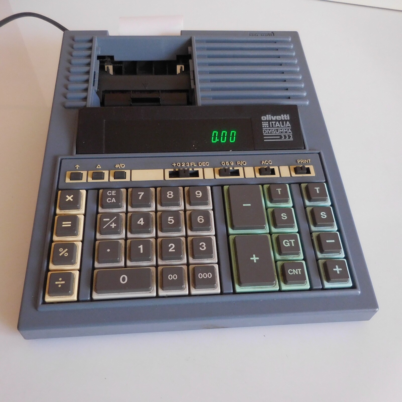 Machine à calculer électrique OLIVETTI ITALIA DIVISUMMA 332 made in ...