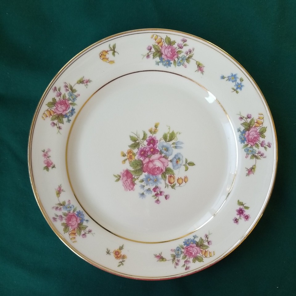Set/2 Vintage PT TIRSCHENREUTH Bavaria Germany PASCO 7.5" Dessert ...