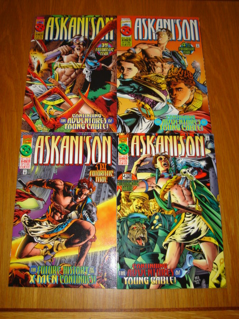 ASKANI'SON #1-4 MARVEL COMICS 1996 X-MEN LOBDELL SET (4) | eBay