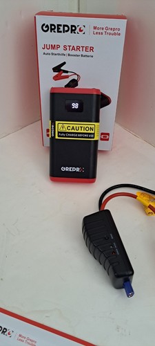 GREPRO Jump Starter Power Pack (up to 6.5L Gas, 4.0L Diesel), Car ...