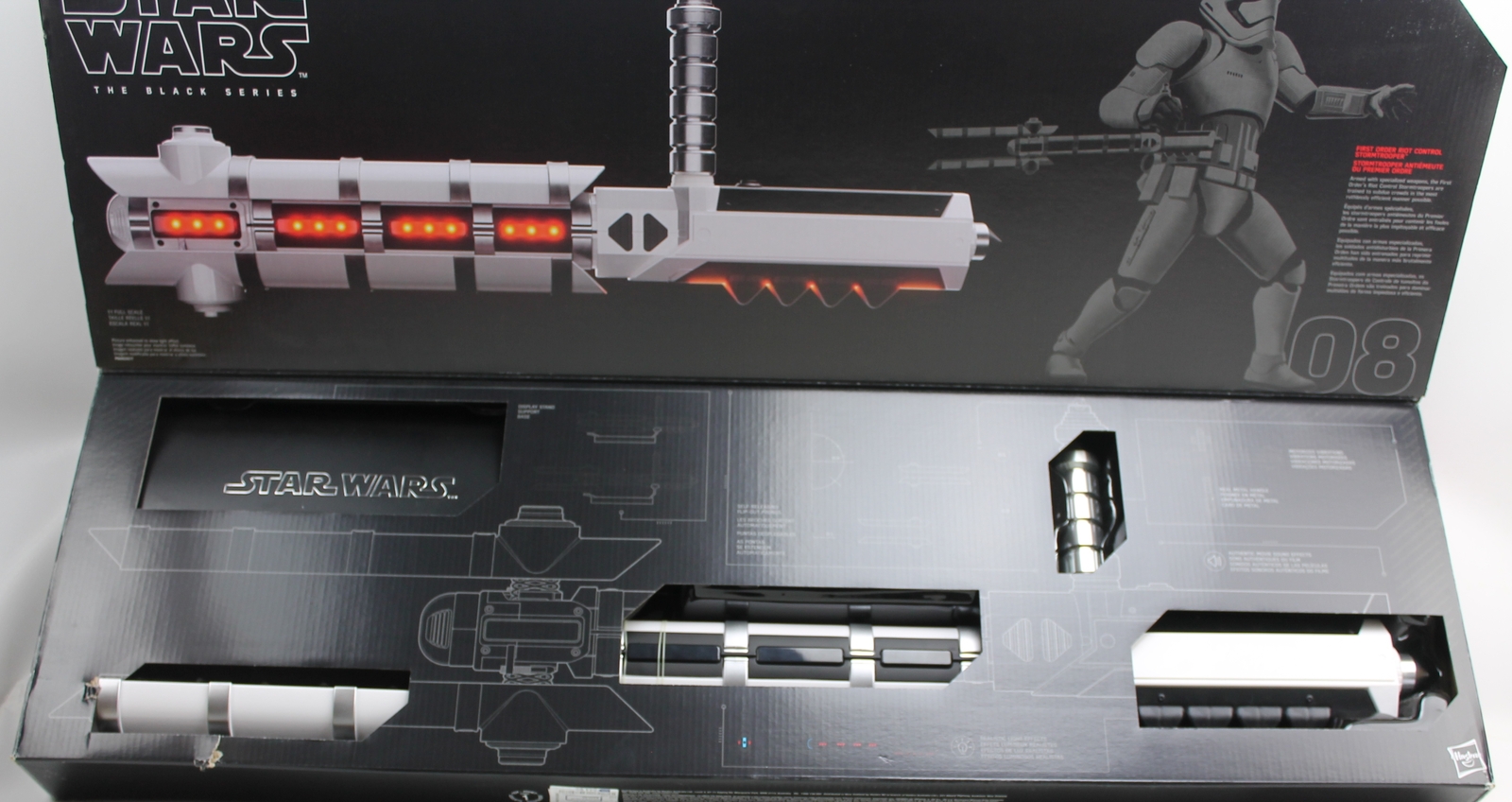 Star Wars The Black Series Force FX Riot Control Baton | eBay