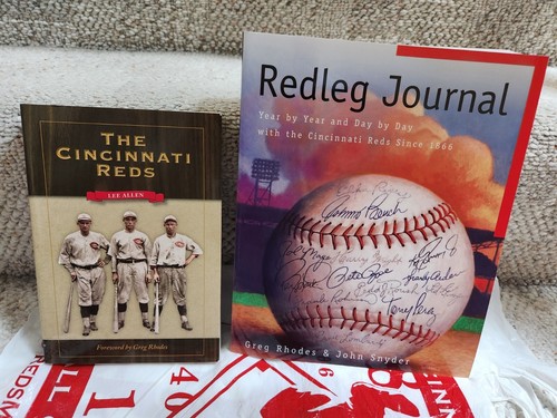 The Cincinnati Reds By Lee Allen (Writing Sports Series #2) & Redleg ...