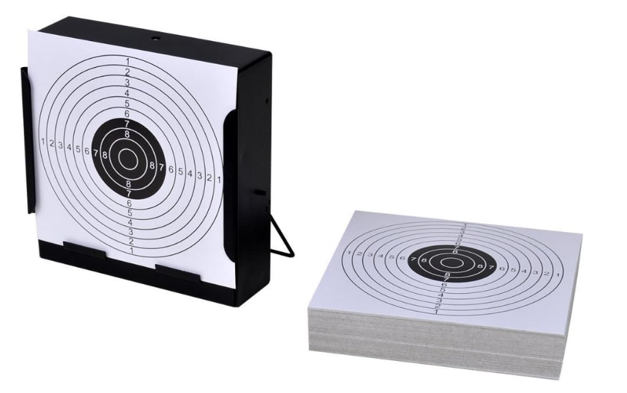 Paper Targets 100 Pack Gamo Air BB Gun Rifle Target Bullets Pistol ...