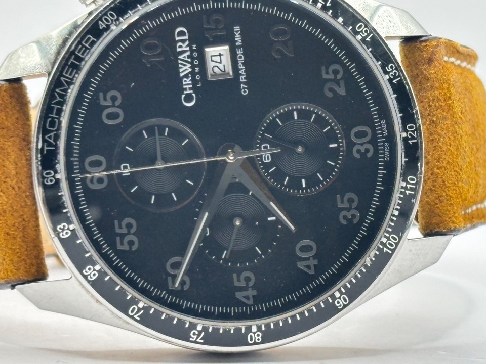 WH741 Christopher Ward C7 Rapide Chronograph MkII (01/2015) | eBay