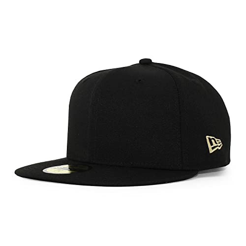 [New Era] 59FIFTY [BLANK BASIC FITTED CAP] Plain Blank Basic Plain Hat ...