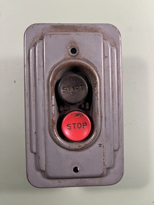DELTA ROCKWELL CUTLER-HAMMER START/STOP PUSH BUTTON for motor starter ...