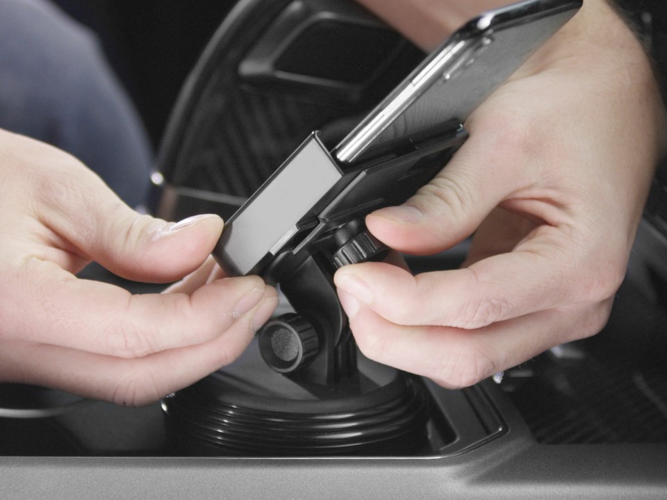 WeatherTech CupFone Universal Adjustable Cup Holder Car Mount for Cell ...