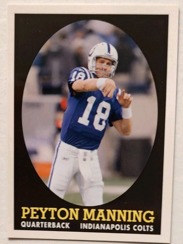 Peyton Manning Topps Promo Card # 13 of 22 | eBay