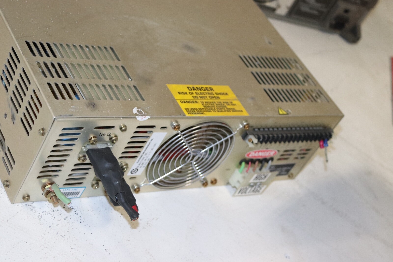 ELECTRONIC MEASUREMENTS EMS POWER SUPPLY 0047431444 REV 3 | eBay